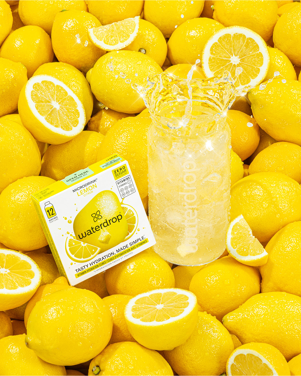 LEMON 12-Pack: Order now | waterdrop®