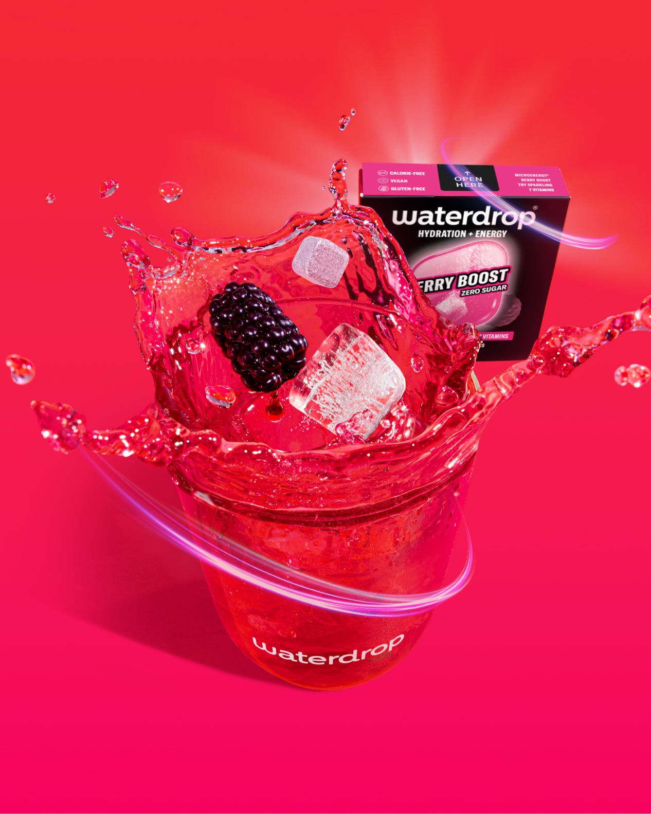 Microenergy BERRY BOOST: Order now | waterdrop®